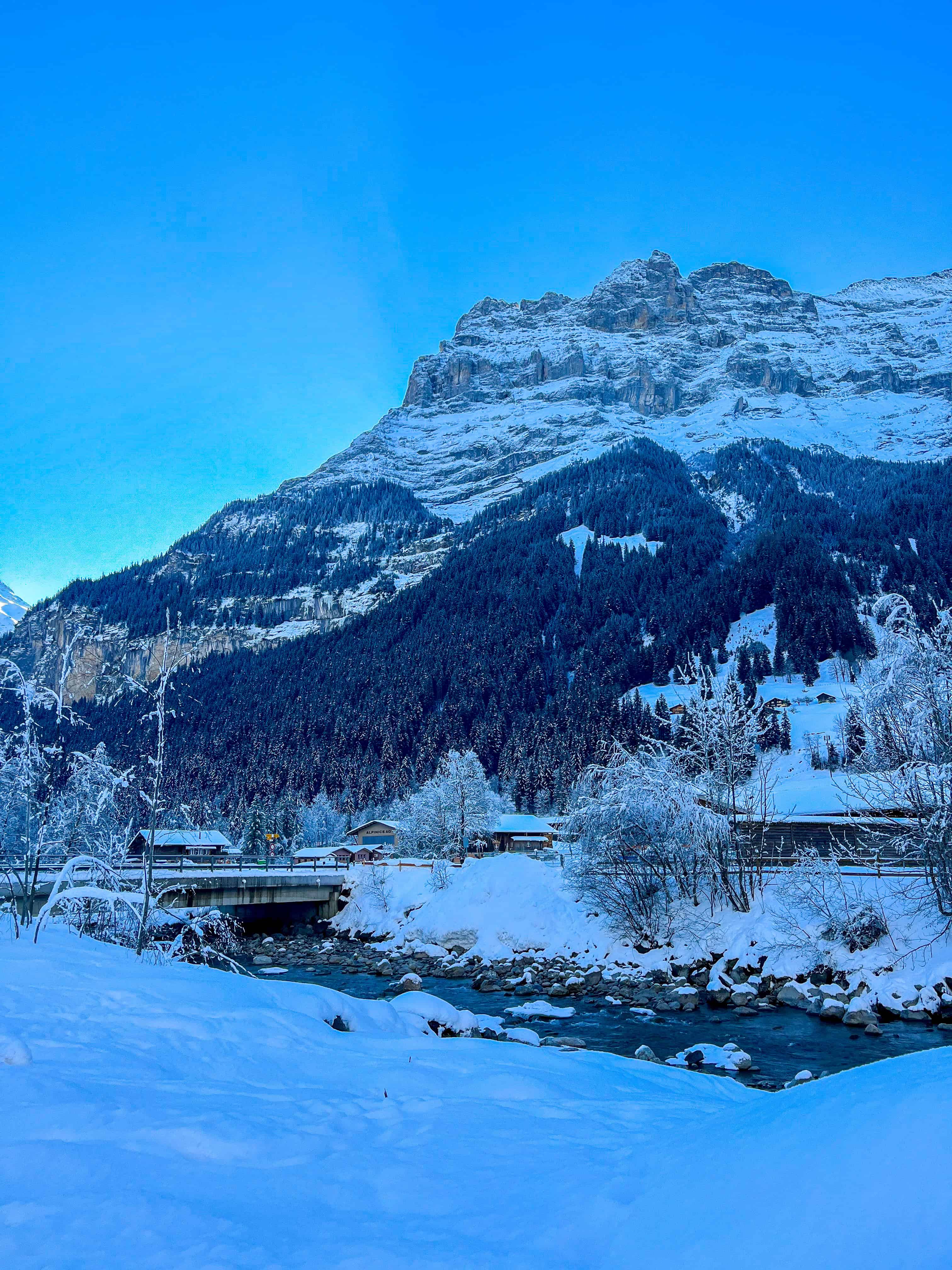 grindelwald river view - Adventures of Ace