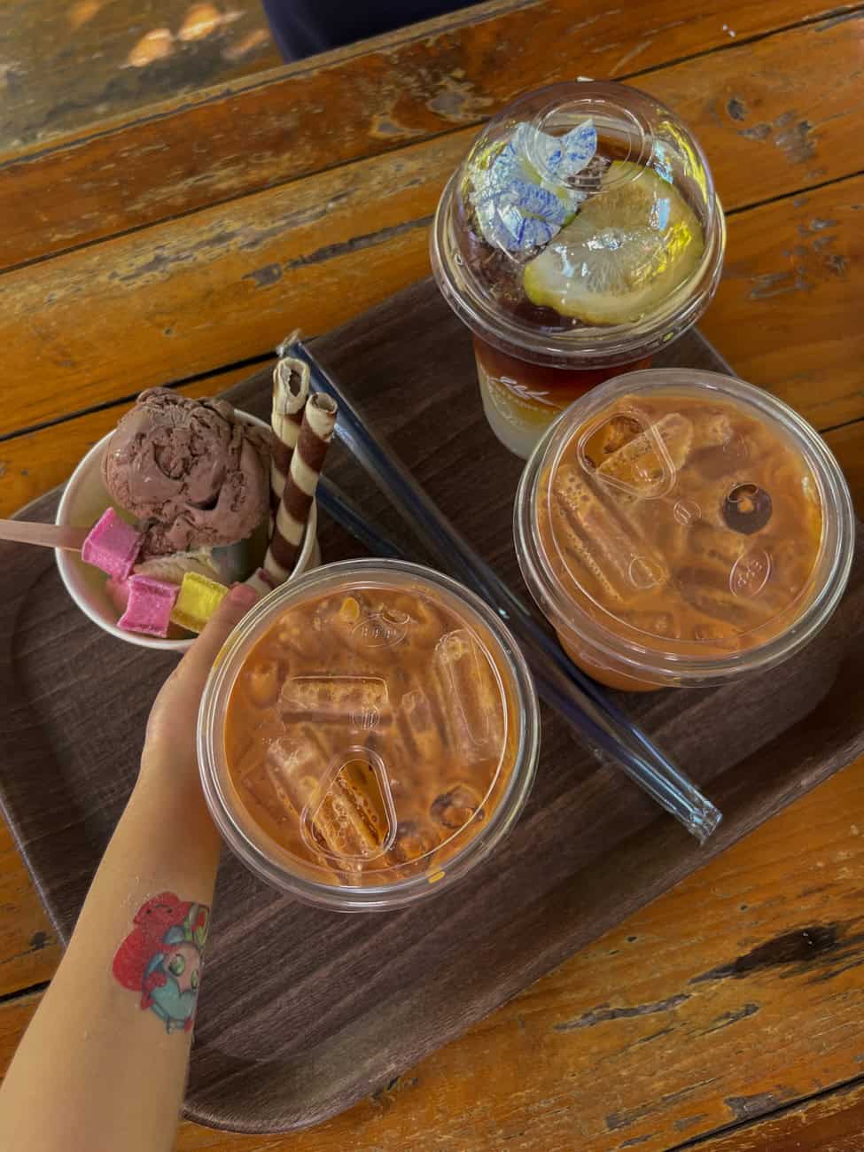 Elefin Farm & Cafe thai tea best places to eat in chiang mai burmese restaurant - Adventures of Ace